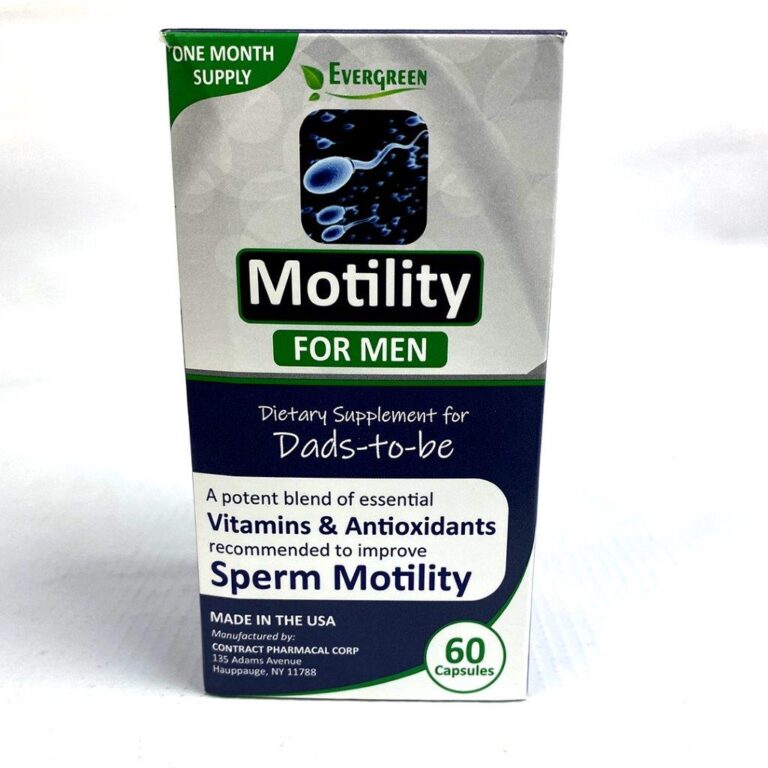 Evergreen Motility for Men (Sperm Motility Solution) - Evergreen Naturale