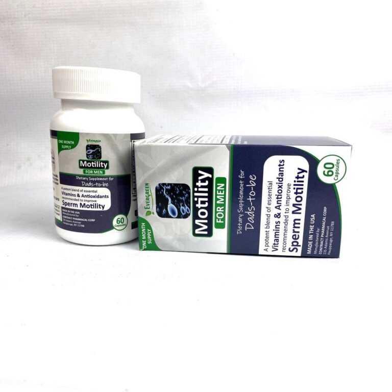 Evergreen Motility for Men (Sperm Motility Solution) - Evergreen Naturale